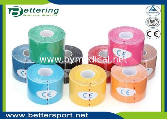 Breathable physio therapy kinesiology tape sports muscle tape various colour supplier