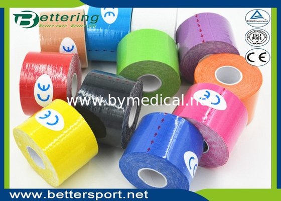 Breathable physio therapy kinesiology tape sports muscle tape various colour supplier