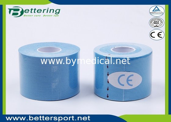 Kinesio taping kinesiology tape 5cmX5m light blue colour supplier