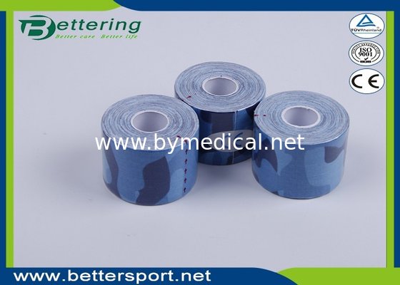 5cm x 5m Kinesio tape Roll Cotton Elastic Adhesive Muscle Sports Tape bandage dark blue coloure supplier