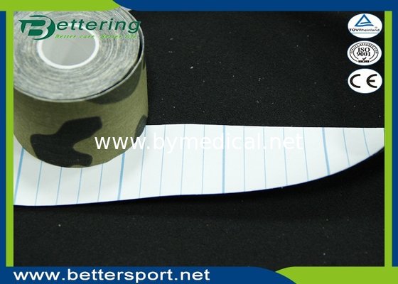 Kinesio Tape 5cm 5m Camo Tape New Camouflage Cloth Kinesio Taping Muscle Physiotherapy Sports Bandage Protective supplier