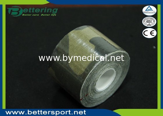 Kinesio Tape 5cm 5m Camo Tape New Camouflage Cloth Kinesio Taping Muscle Physiotherapy Sports Bandage Protective supplier