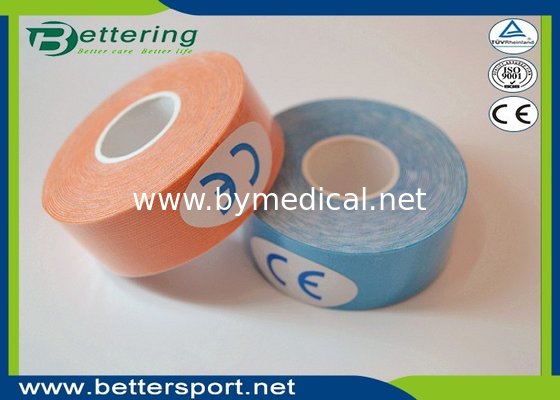 2.5cm Sports Physiotherapy Tape Kinesio Tape Kinesiology cotton elastic sports muscle tape with Various colours supplier