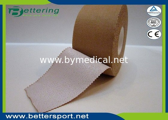 Skin colour Rigid sports strapping tape rayon sports tape strong adhesive athletic tape supplier
