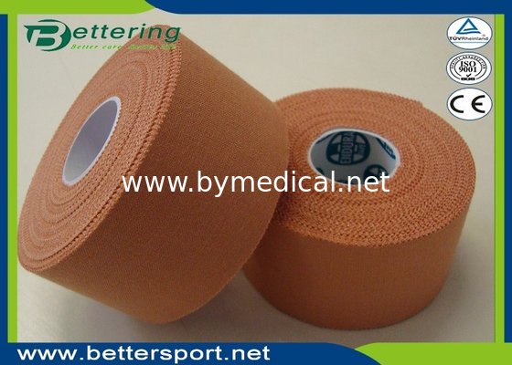 Skin colour Rigid sports strapping tape rayon sports tape strong adhesive athletic tape supplier