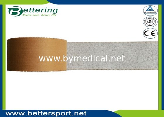 2.5cmx13.7m Latex free zinc oxide athletic rigid strapping tape rayon sport tape to limit joint movement supplier