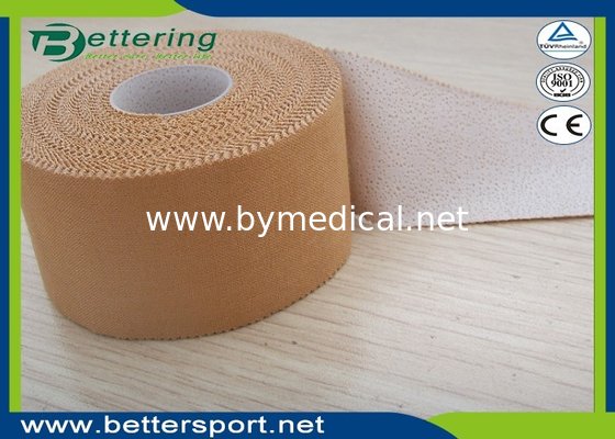 5cmx13.7m Latex free zinc oxide athletic rigid strapping tape viscose sport tape to limit joint movement supplier