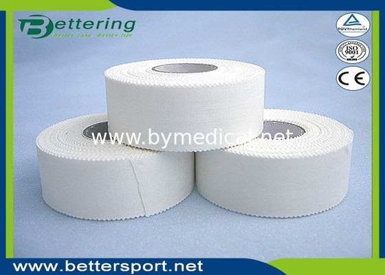 2.5cm White colour Latex free zinc oxide athletic Rigid Rayon Tape Porous Sports strapping Taping supplier