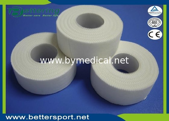 2.5cm White colour Latex free zinc oxide athletic Rigid Rayon Tape Porous Sports strapping Taping supplier