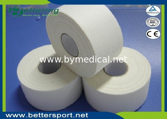 3.8cm White colour Latex free zinc oxide athletic Rigid Rayon Tape Porous Sports strapping Taping supplier