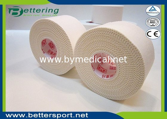 3.8cm White colour Latex free zinc oxide athletic Rigid Rayon Tape Porous Sports strapping Taping supplier