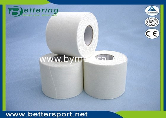 5cm White colour Latex free zinc oxide athletic rigid strapping tape viscose sports tape to limit joint movement supplier
