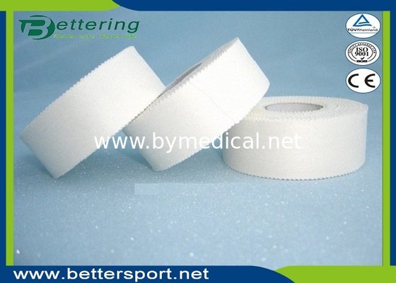 2.5cm Latex Free Non Elastic Cotton Athletic Sports Tape Trainers Strapping Tapes Climbing Finger Wrapping Tape supplier