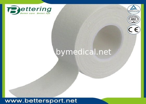 2.5cm Latex Free Non Elastic Cotton Athletic Sports Tape Trainers Strapping Tapes Climbing Finger Wrapping Tape supplier