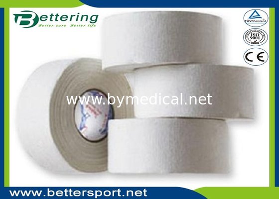 2.5cm Latex Free Non Elastic Cotton Athletic Sports Tape Trainers Strapping Tapes Climbing Finger Wrapping Tape supplier