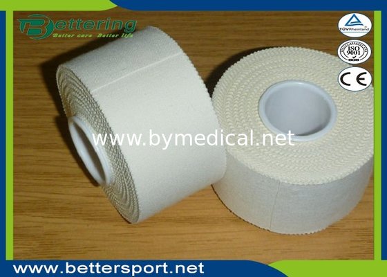 3.8cm Latex Free Non Elastic Cotton Athletic Sports Tape Trainers Strapping Tapes Climbing Finger Wrapping Tape supplier