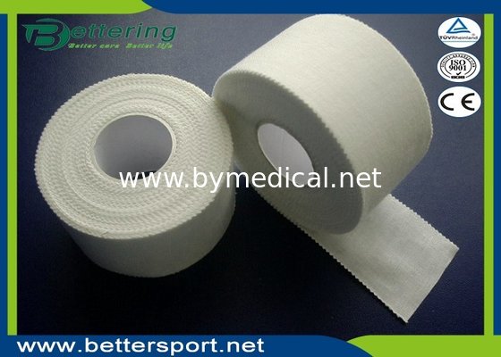 3.8cm Latex Free Non Elastic Cotton Athletic Sports Tape Trainers Strapping Tapes Climbing Finger Wrapping Tape supplier
