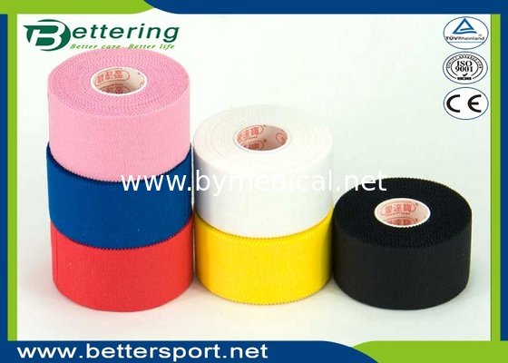 Multi Colour Athletic Cotton Sports Tape Trainers Strapping Tapes Joints Protector GYM tape supplier