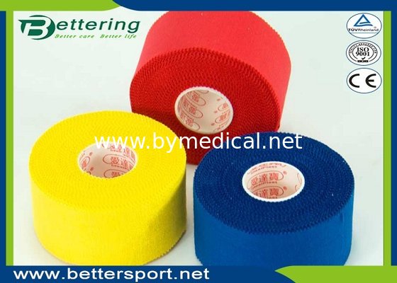 Multi Colour Athletic Cotton Sports Tape Trainers Strapping Tapes Joints Protector GYM tape supplier