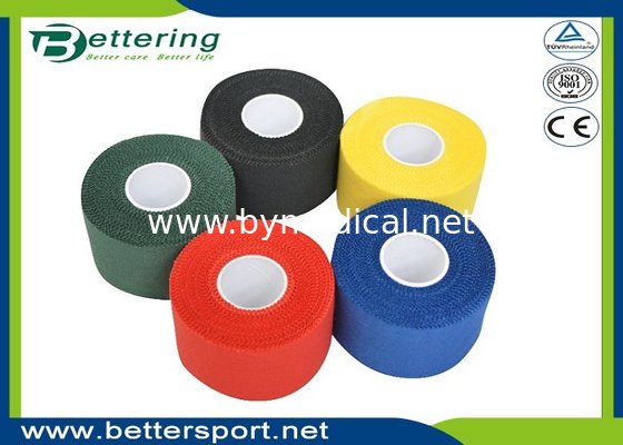 Coloured Athletic Cotton Sports Tape Trainers Strapping Tapes Joints Protector GYM tape supplier