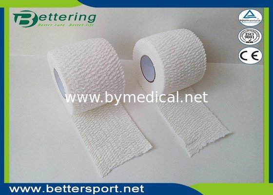 5cm Light Weight Cotton Elastic adhesive bandage sports medical stretch tape light EAB sports strapping tape supplier