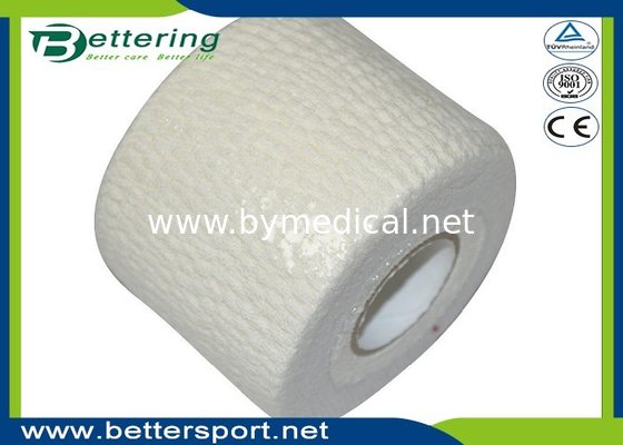 5cm Light Weight Cotton Elastic adhesive bandage sports medical stretch tape light EAB sports strapping tape supplier