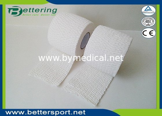 5cm Light Weight Cotton Elastic adhesive bandage sports medical stretch tape light EAB sports strapping tape supplier
