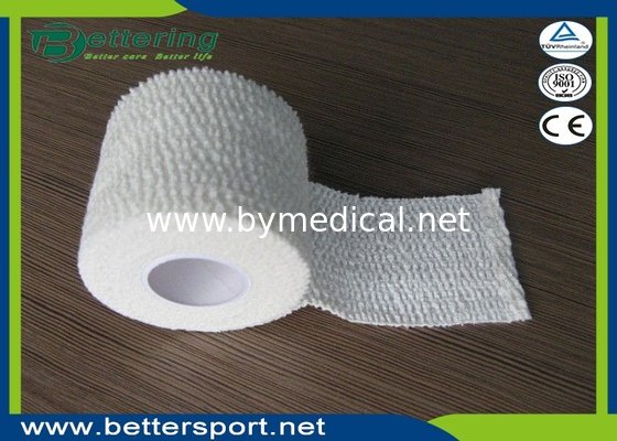 5cm Light Weight Cotton Elastic adhesive bandage sports medical stretch tape light EAB sports strapping tape supplier