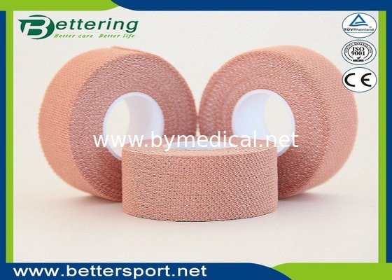 Brick Red Colour synthetic elastic finger protection tape Wrist Protection Fixation Tape for wound dressing supplier