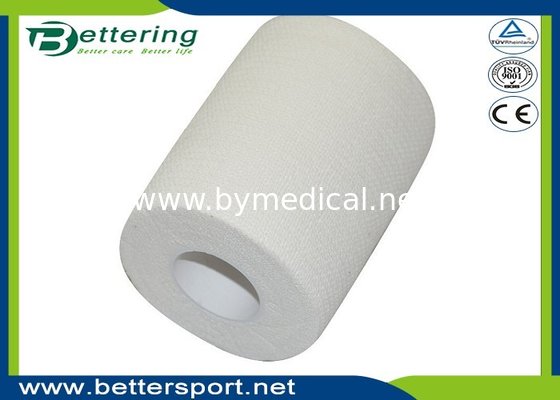 White Colour synthetic cotton elastic finger wrapping bandage Wrist Protection Fixation Tape for wound dressing supplier