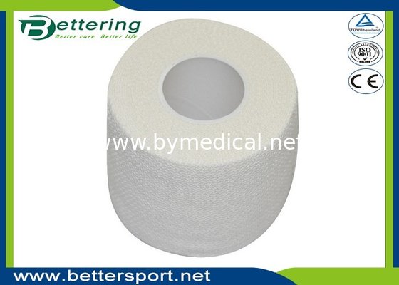 White Colour synthetic cotton elastic finger wrapping bandage Wrist Protection Fixation Tape for wound dressing supplier