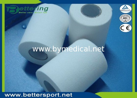White Colour synthetic cotton elastic finger wrapping bandage Wrist Protection Fixation Tape for wound dressing supplier
