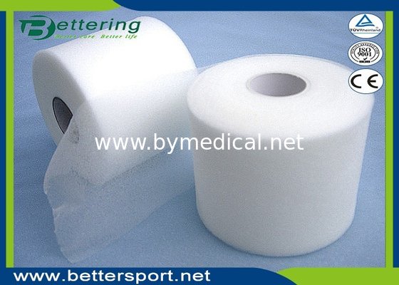 White Colour Foam Bandage Underwrap Sports Tape Bandage 7cm x 27m Athletic Taping For Outdoor Activities supplier