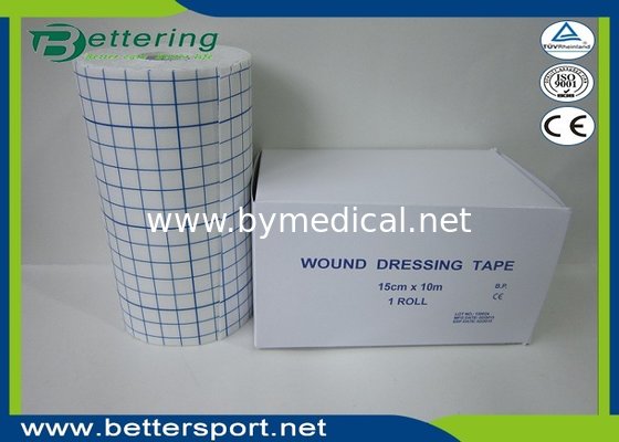 Medi-Fix Hypoallergenic Spunlanced Non woven mefix tape cover roll pre wrap wound dressing tape roll 15cm supplier
