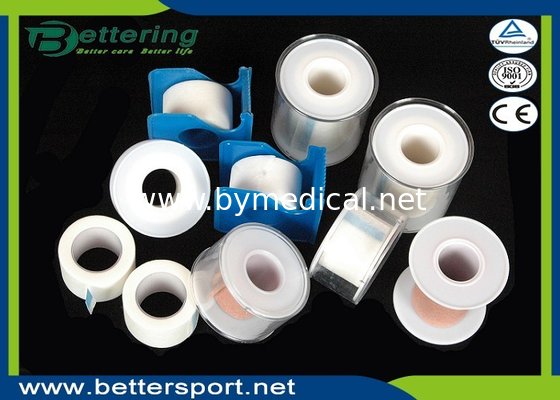 Mon woven Surgical micropore adhesive tape porous paper tape nonwoven adhesive plaster with plastic shell package supplier