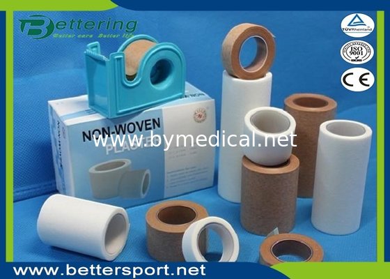 Mon woven Surgical micropore adhesive tape porous paper tape nonwoven adhesive plaster with plastic shell package supplier