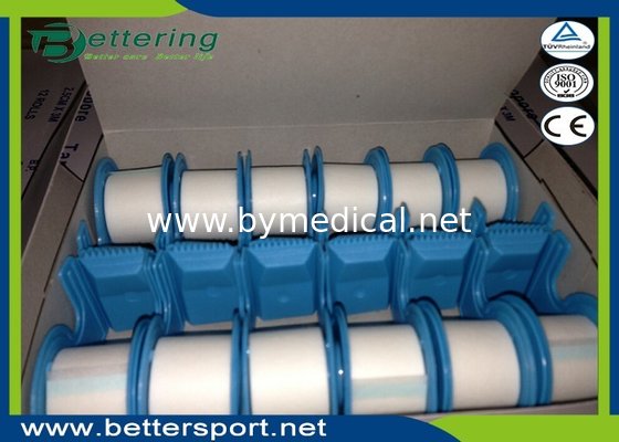 Surgical tape non woven micropore adhesive tape porous paper tape nonwoven adhesive plaster with dispenser package supplier
