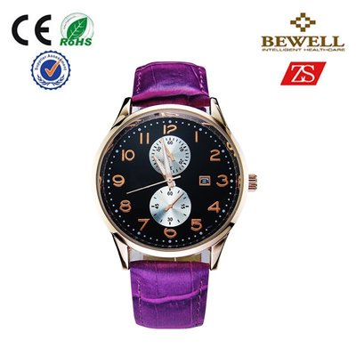 Custom Made Rose Gold Plating Diamond Trim Dial Alloy Wrist Watch For Lady