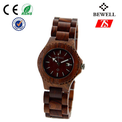 KOA Bamboo Wooden Watch For Women With Japan Quartz Movement