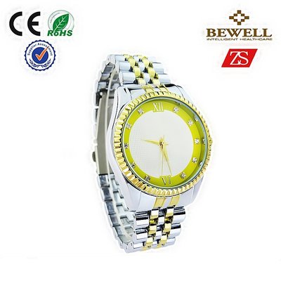 Water Resistant Colorful Dial Gold Alloy Japan Movement Watches For Girls
