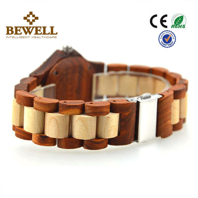 Fashionable Men size recycled wood watches OEM Customized Brand