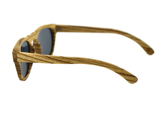 Custom Personalited Polarized Wood Frame Sunglasses Decoration Grey Color