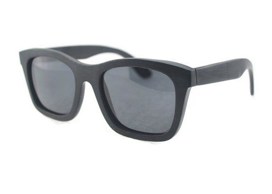 Bmaboo Wood Frame Sunglasses Grey Color , Customized  Polarized Sunglasses