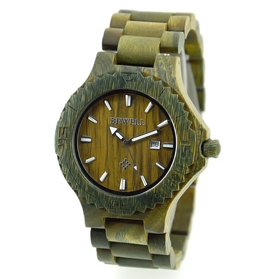 ROHS FSC Standard Men Tense Wooden Watch 3ATM With Vogue Miyota Japanese Movement