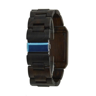 CE Listed Customized Handmade Wood Watches With Mineral Glass , 2 Years Battery Life