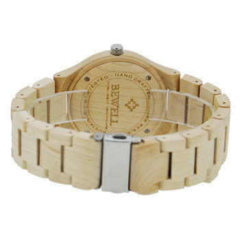 Hign End Men Wooden Strap Watch Waterproof With Japan Battery , OEM ODM Service