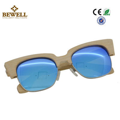 2017 FDA Mirror Lens China Maple Sunglasses Custom Logo Polarized Woody Sunglasses