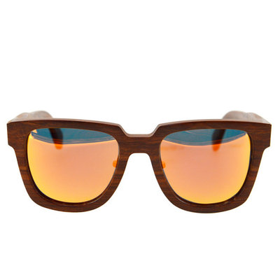 TAC Polarized lens rose wood sunglasses, red sandal wood sunglasses, custom model free logo