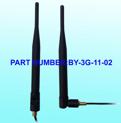 Mini GPS passive rubber antenna with SMA straight male