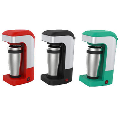 One Cup Drip Coffee Maker in Red/Green/Blue Color